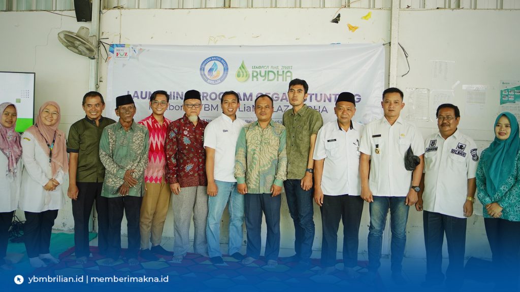 Program Cegah Stunting Banten - YBM BRILiaN