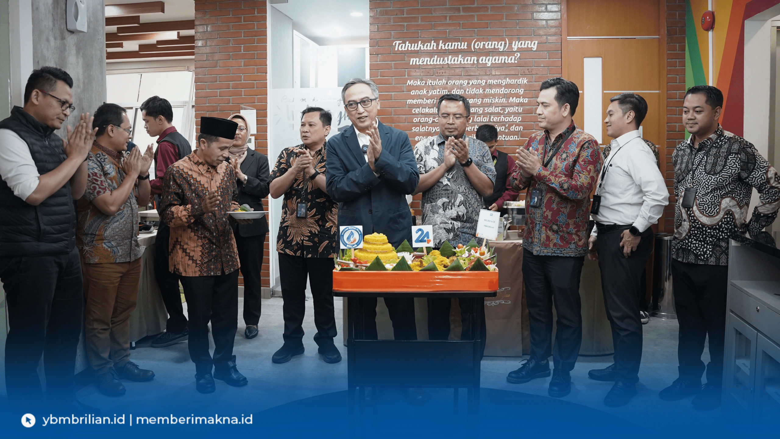 Mengusung Tema Kindness Enabler, YBM BRILiaN Rayakan Milad Ke-24 - YBM BRILiaN