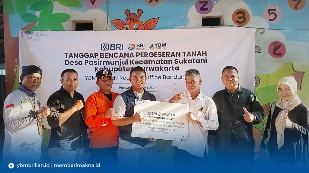 YBM BRILiaN Salurkan Sembako hingga Perlengkapan Bayi untuk Penyintas Pergeseran Tanah di ...